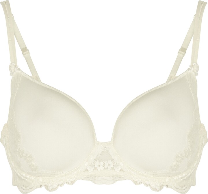 Simone Perele Amour Ivory 3D Spacer Contour Bra, Bra, Scalloped Trims - ShopStyle