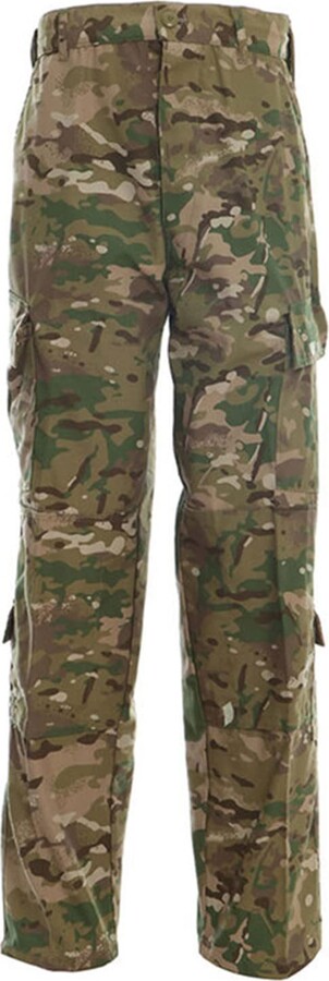 LNFINTDO Mens Airsoft Tactical Trousers Ripstop Camo Army Combat ...
