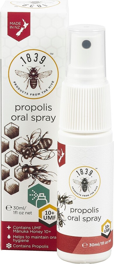 1839 Manuka Honey Propolis Spray 30ml - ShopStyle Food & Beverage