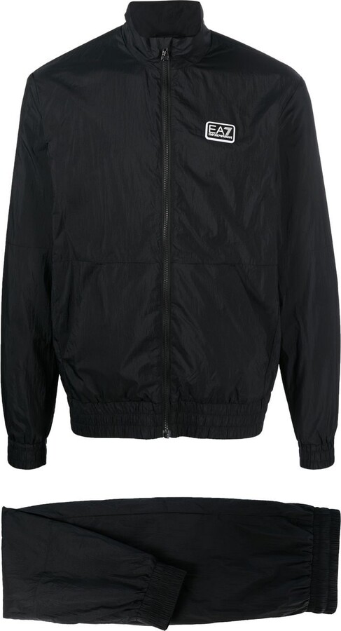 EA7 Emporio Armani Logo-Stamp Tracksuit - ShopStyle Activewear Pants