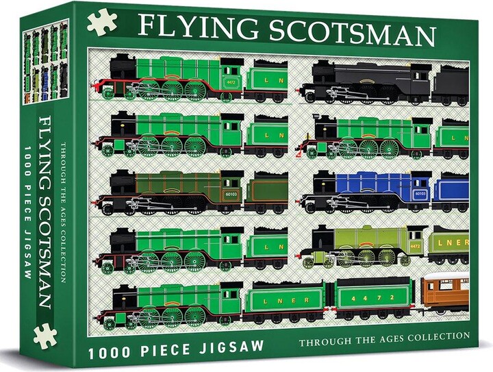 Coach House Partners Flying Scotsman 1000 Piece Jigsaw - ShopStyle Puzzles