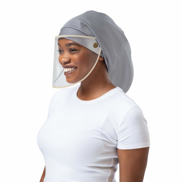 Hairbrella Pro Face Shield Womens Rain Hat Waterproof Sun Protection ...