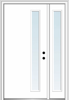 MMI DOOR Spotlight Primed Fiberglass Prehung Front Entry Doors - ShopStyle