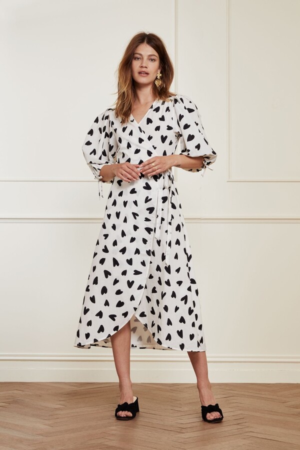 Fabienne Chapot Charlie Dress in Heart To Get Print - ShopStyle