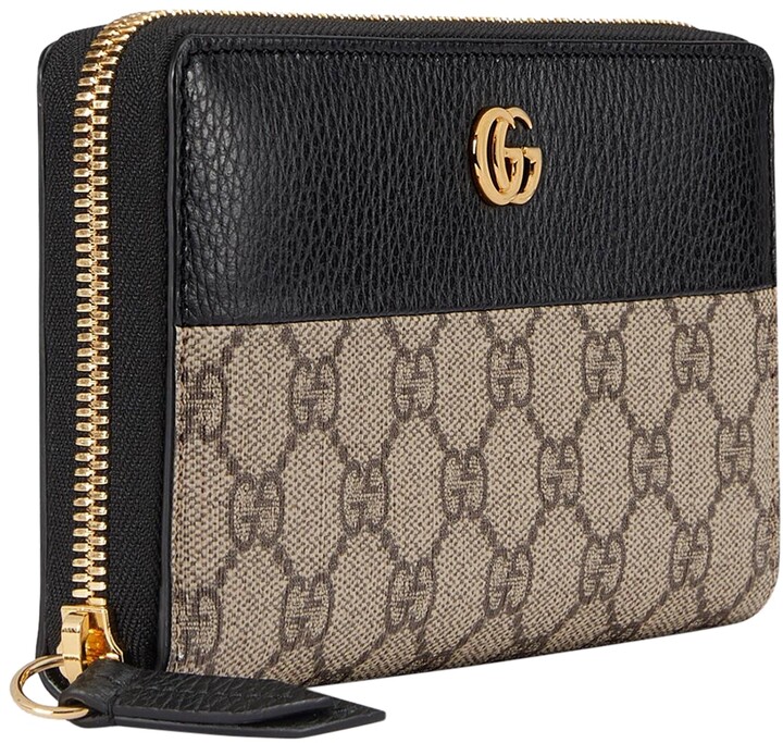 Gucci GG Marmont Zip Around Wallet - ShopStyle