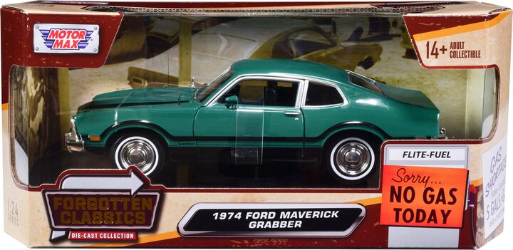 1974 Ford Maverick Grabber Green with Black Stripes "Forgotten Classics ...