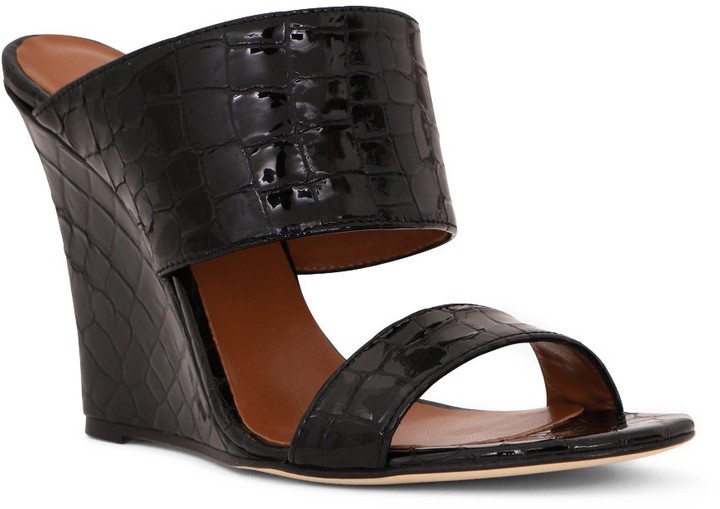 Paris Texas Coconut wedge sandals - ShopStyle