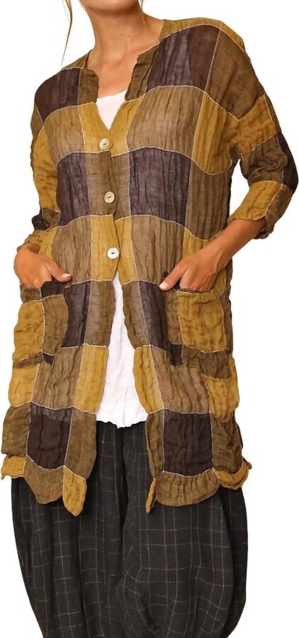 Chalet et ceci Rosemary Jacket In Golden - ShopStyle Plus Size Tops