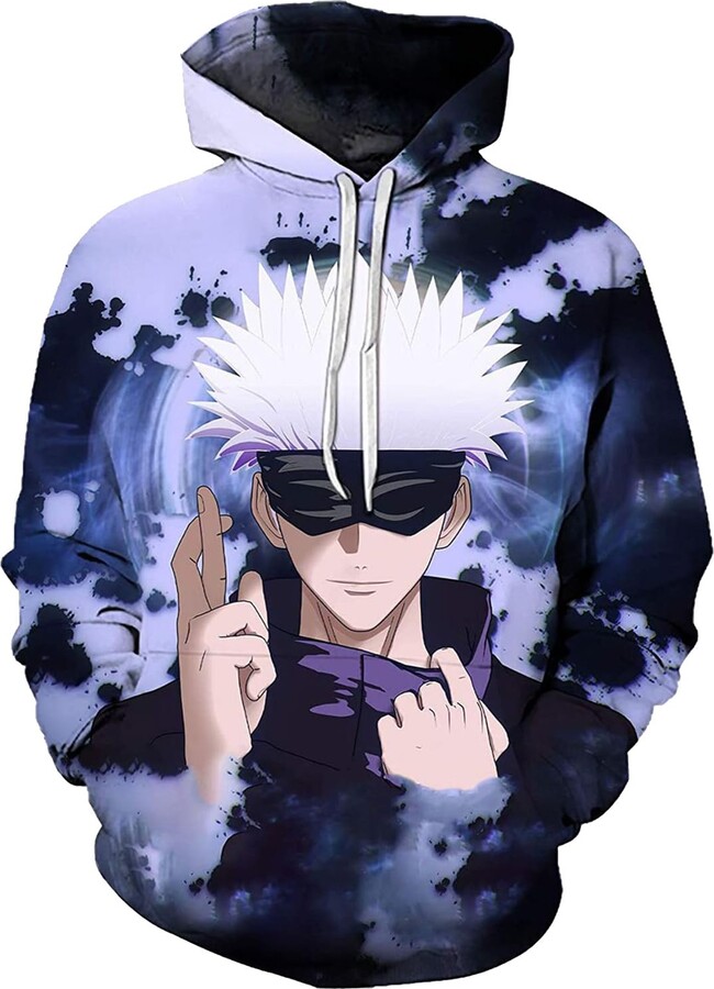 kakazoomm eu Jujutsu Sukuna Graphic Sweatshirts Anime Kaisen Hoody Top ...