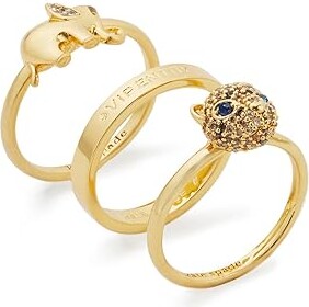Kate Spade Ring Set (Clear/Gold) Ring - ShopStyle