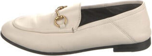 Gucci 1955 Horsebit Accent Leather Loafers - ShopStyle