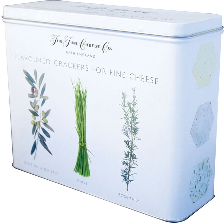 The Fine Cheese Company Fine Cheese Company Crackers In White Tin ...
