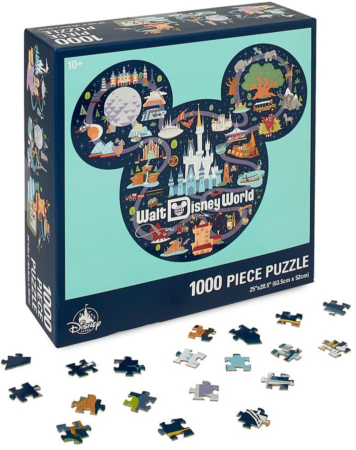 Disney Mickey Mouse Icon Walt World Map Puzzle - ShopStyle Toys