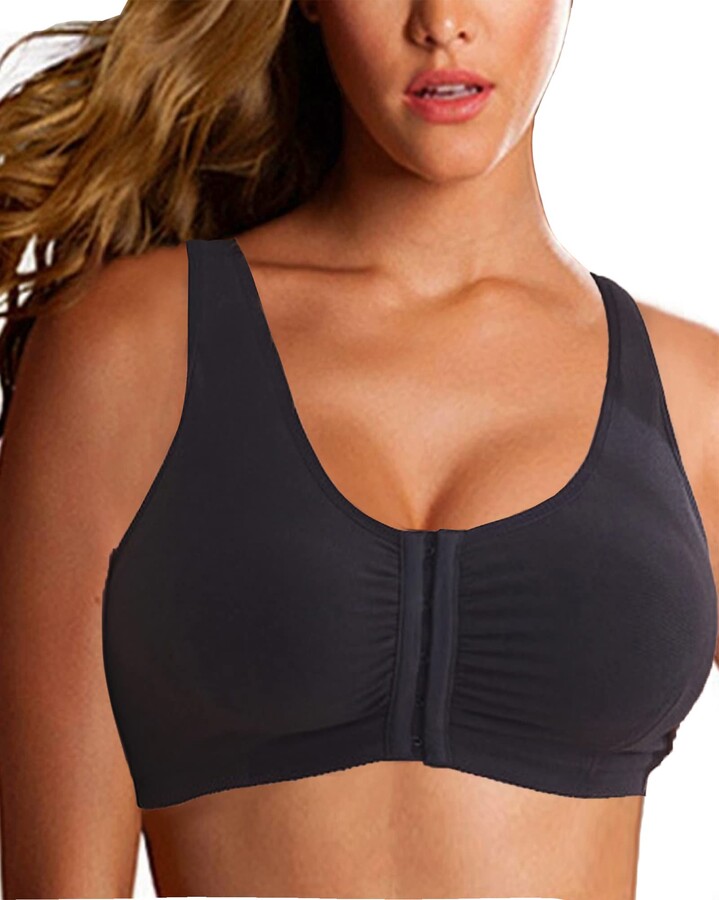 Sliot Post Surgical Bra Front Closure Post Surgery Bra Post Op Front Close Bras Sports Bra ...