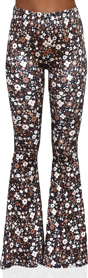 Daisy Del Sol Women's High Waist Gypsy Comfy Yoga Ethnic Tribal Stretch ...