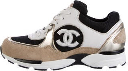 Chanel 2022 Interlocking CC Logo Sneakers - ShopStyle