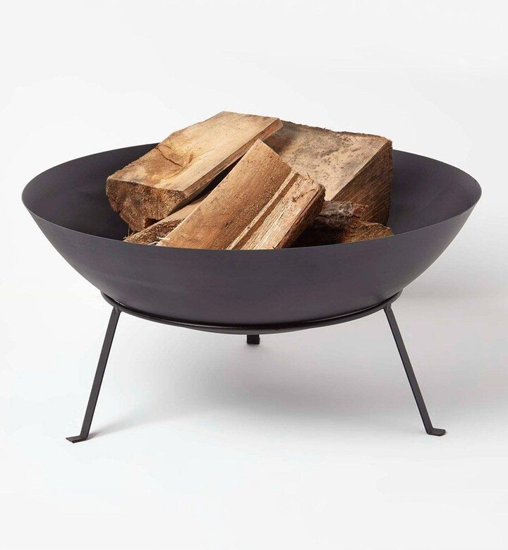 Homescapes Metal Fire Bowl with Stand - ShopStyle