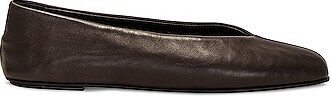 The Row Eva Two Flat in Brown - ShopStyle