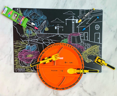 Constructive Eating Construction Fun Bundle 9" Dinner Plate - ShopStyle