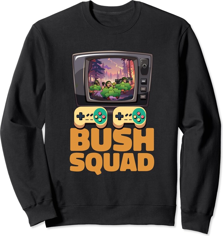 Funny Bush Camping Gamer Bush Camper Gaming Gift Bush Gaming Funny ...