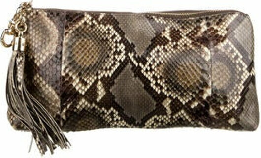 Gucci Python Sienna Clutch - ShopStyle
