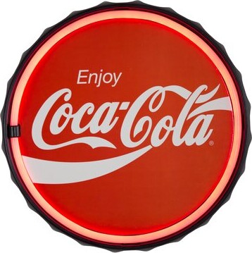 Crystal Art Gallery Coca-Cola LED Marquee Sign - ShopStyle Ceiling Lighting
