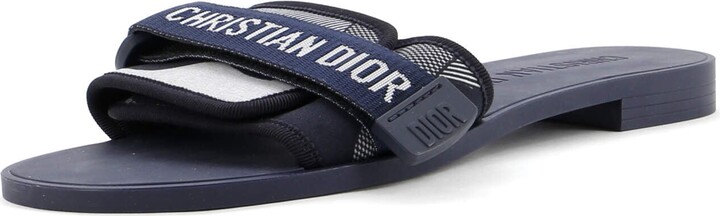 Christian Dior Women's Dio(r)evolution Slide Sandals Technical Fabric ...