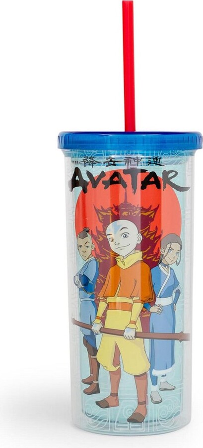 Silver Buffalo Avatar: The Last Airbender Trio Carnival Cup With Lid ...