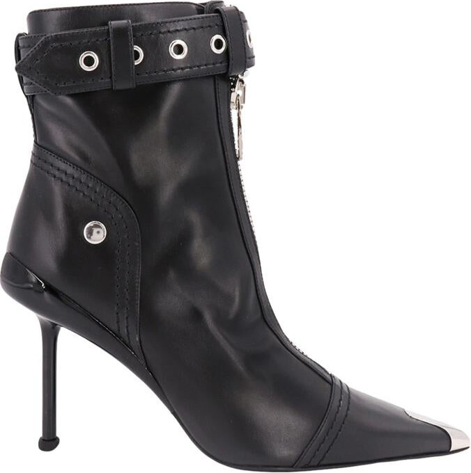 Alexander McQueen Slash Biker - ShopStyle Ankle Boots