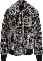 Balmain Pb Monogram Patterned Coat. Iconic And Timeless Motif, Hallmark ...