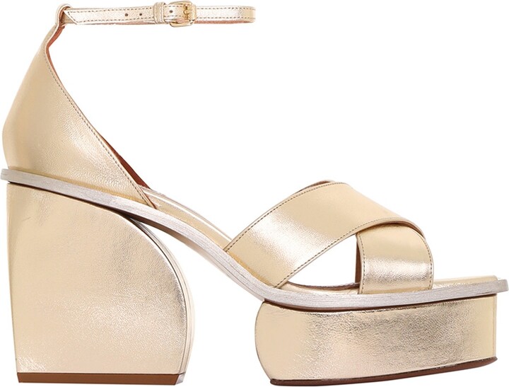 Zimmermann Metallic Platform Sandal - ShopStyle