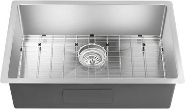 DecoMust Undermount SUS304 Stainless Steel Kitchen Sink Corner Grid ...