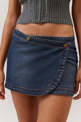BDG Colette Denim Micro Mini Skirt - ShopStyle