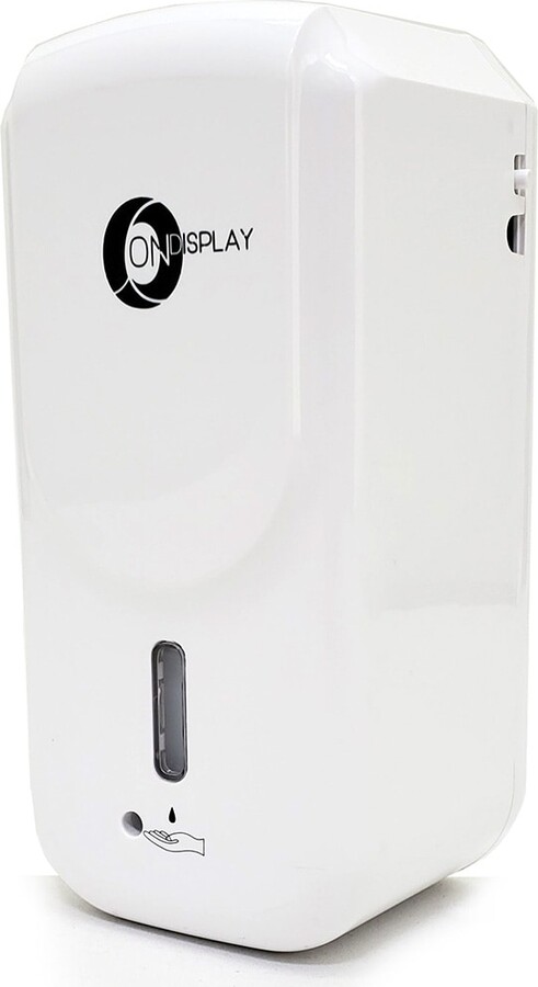 OnDisplay Touchless Wall Mounted Hand Sanitizer/Soap Dispensing Station ...