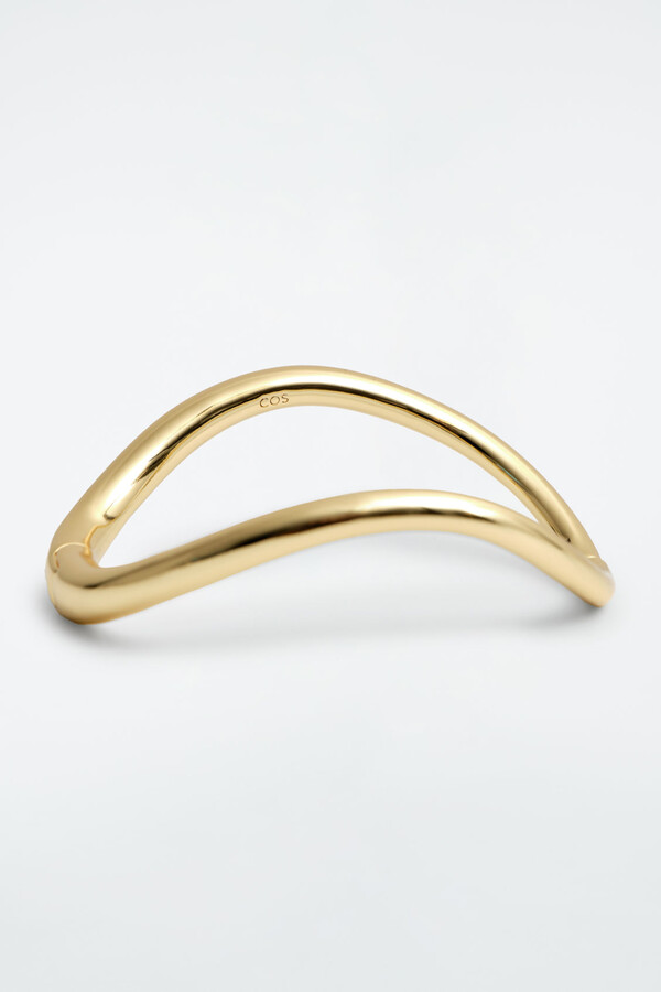 COS Curved Hinged Bangle - ShopStyle Bracelets