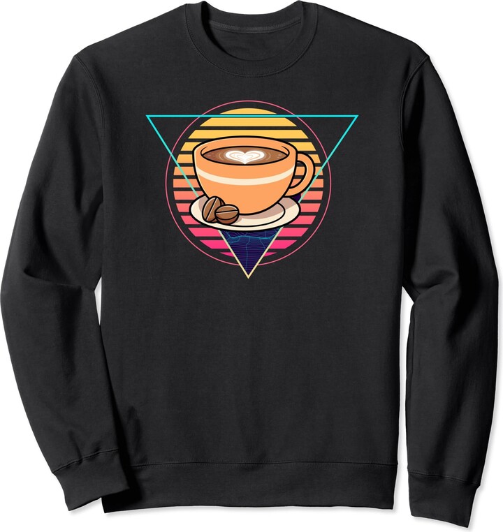 Cute Latte Lover and Coffee Bar Merch Essentials Coffee Love Retro ...