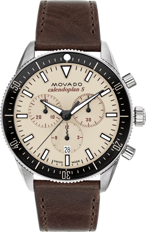 Movado Heritage Series Calendoplan S Men's Watch - Swiss Quartz ...