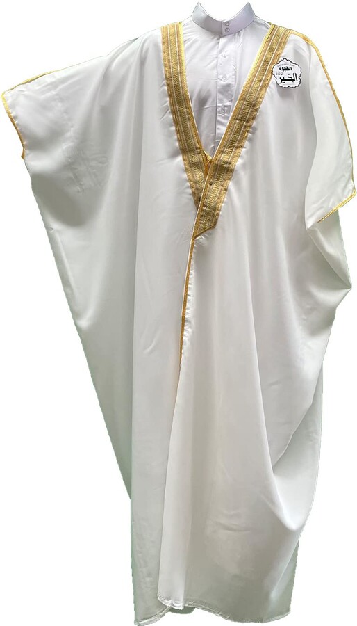 Desert Dress Bisht Cloak Arab Dress Thobe Saudi Mens Robe Eid Coat ...