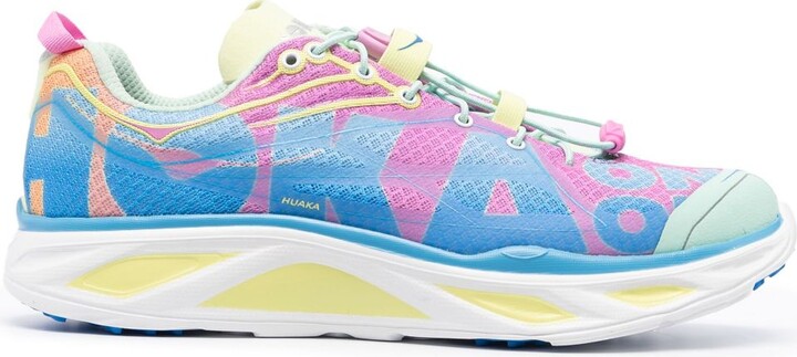 Hoka One One Huaka Origins low-top sneakers - ShopStyle