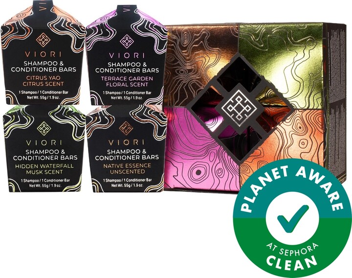 Viori Mini Shampoo & Conditioner Bar 4 Pack 7.76 oz / 220 g - ShopStyle