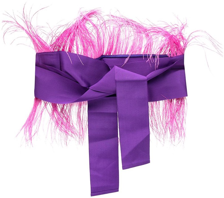 Sara Roka Fringed Waist-Tied Belt - ShopStyle