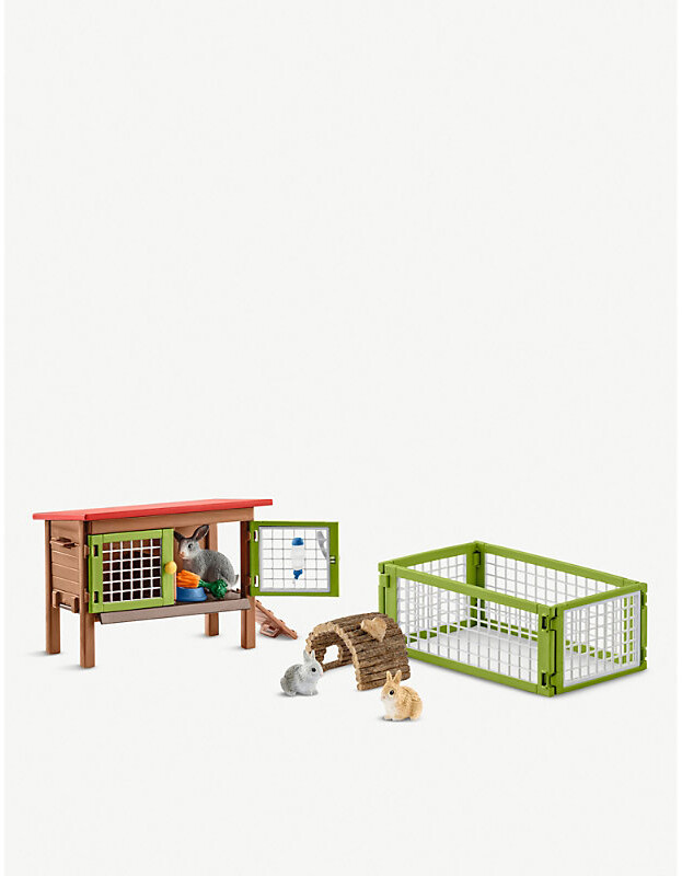 Schleich Rabbit hutch playset - ShopStyle Action & Toy Figures