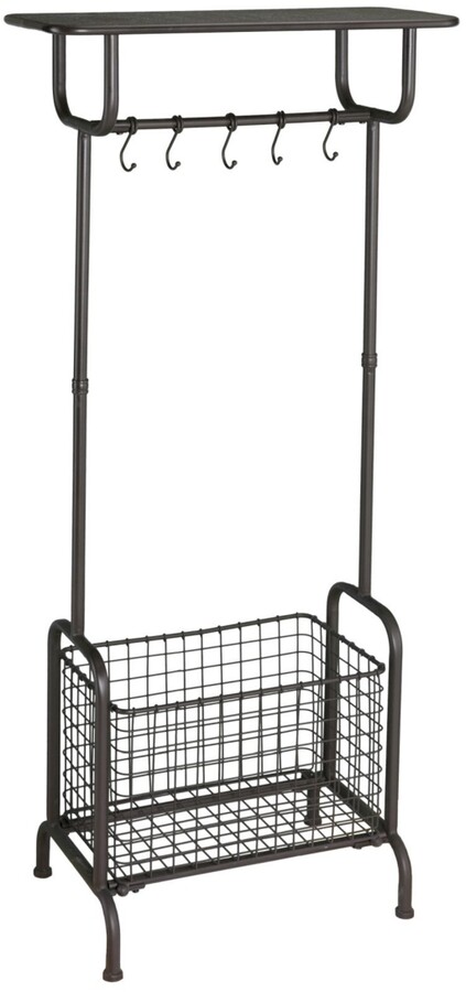 Southern Enterprises Rogers Metal Entryway Storage Rack - ShopStyle