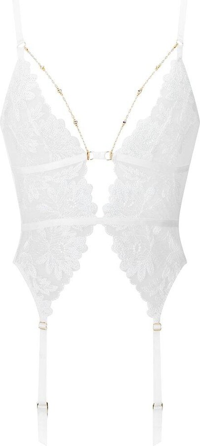 Angelic Basque - White - ShopStyle Bras