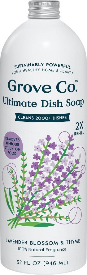 Grove Co. Liquid Dish Soap Refill - Lavender & Thyme - 32 fl oz - ShopStyle