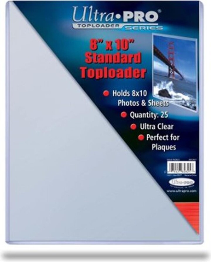 Ultra Pro Top Loader - 8" x 10" - Standard - (25 per pack) - ShopStyle ...