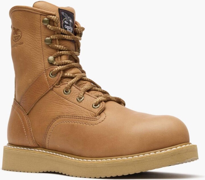 Georgia Boot Men's Wedge Steel Toe Work Boot - ShopStyle