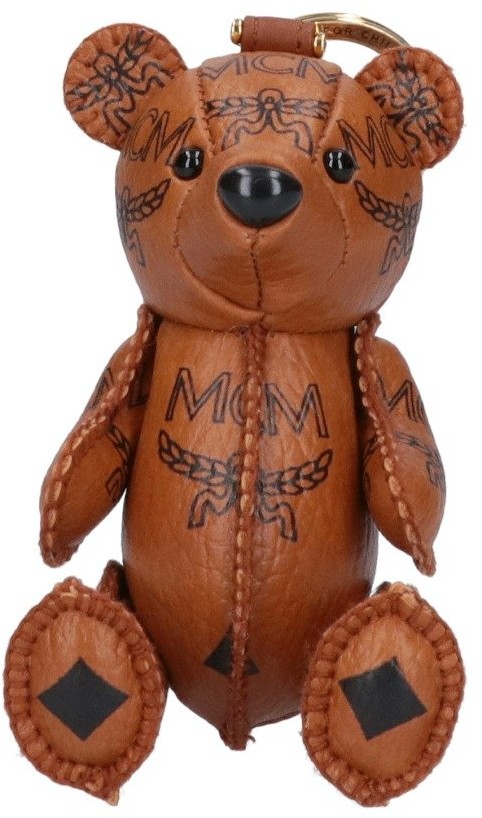 MCM Teddy Bear Logo Keyring - ShopStyle