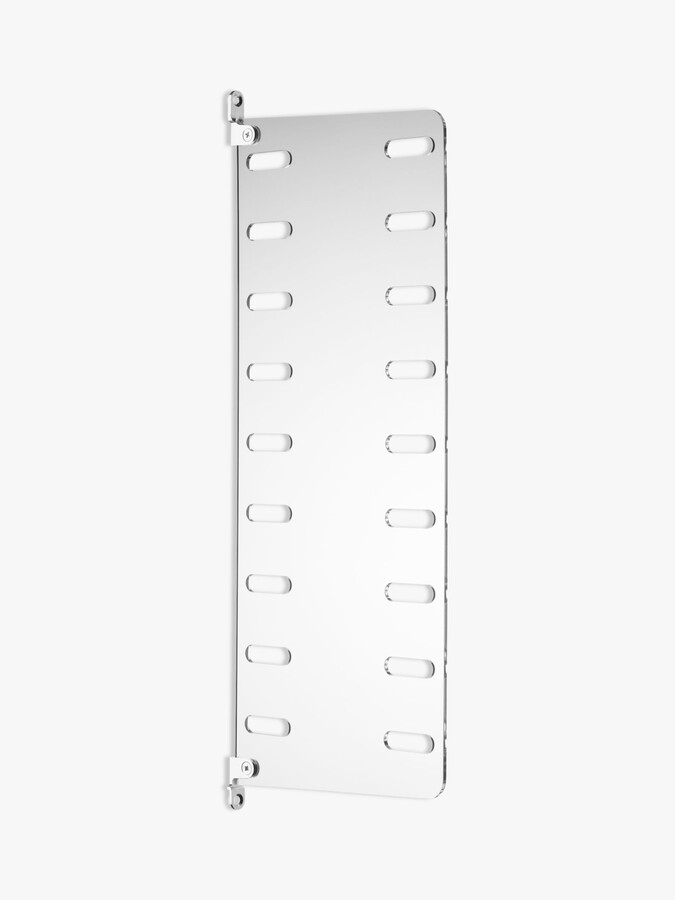 String® String Plex Wall Panel Side Racks, H75 x D20cm, Set of 2, Clear - ShopStyle Bathroom