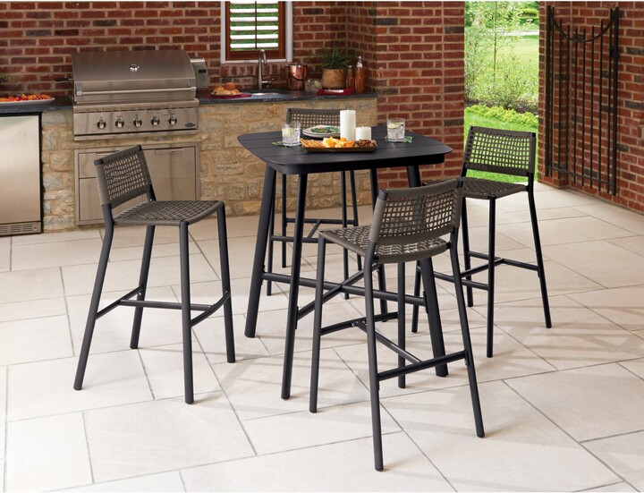 Eila 5-piece Carbon Patio Bar Table Set by Havenside Home - ShopStyle ...